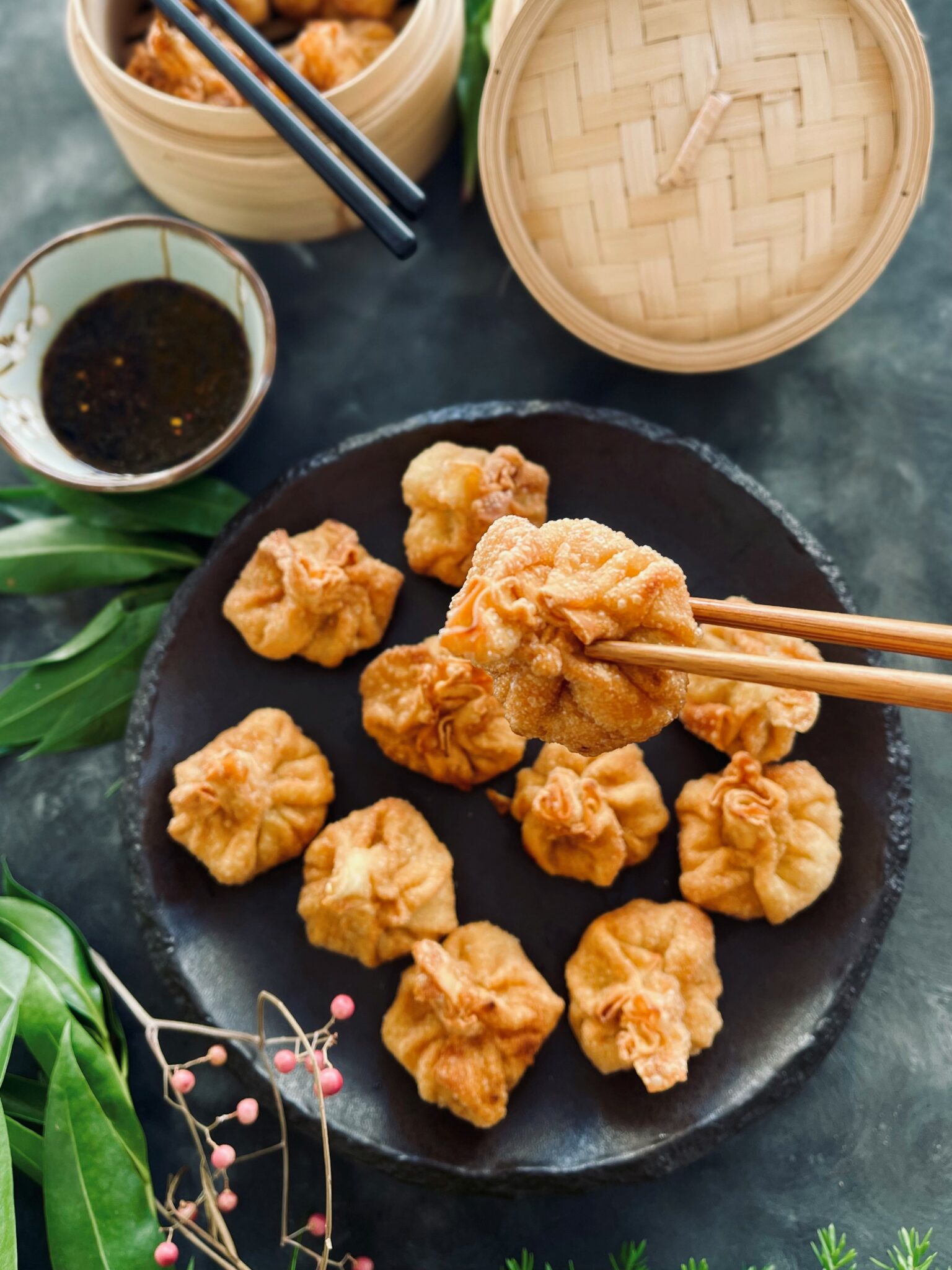 Receta de WANTAN DE CANGREJO Y QUESO - Recetas OrientalMarket