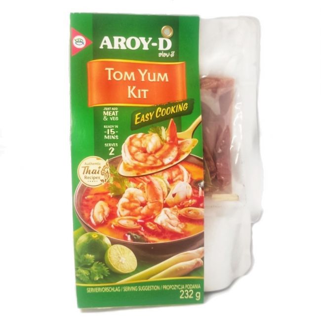 Comprar ONLINE Kit para Salsa de Tom Yum Kit (AROY-D) 232g