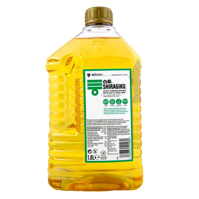 Comprar ONLINE Vinagre de arroz SHIRAGIKU (MIZKAN) 1.8lt