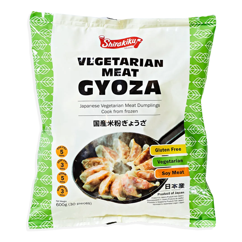 Comprar ONLINE Gyoza vegetariana Gluten free (SHIRAKIKU) 600g
