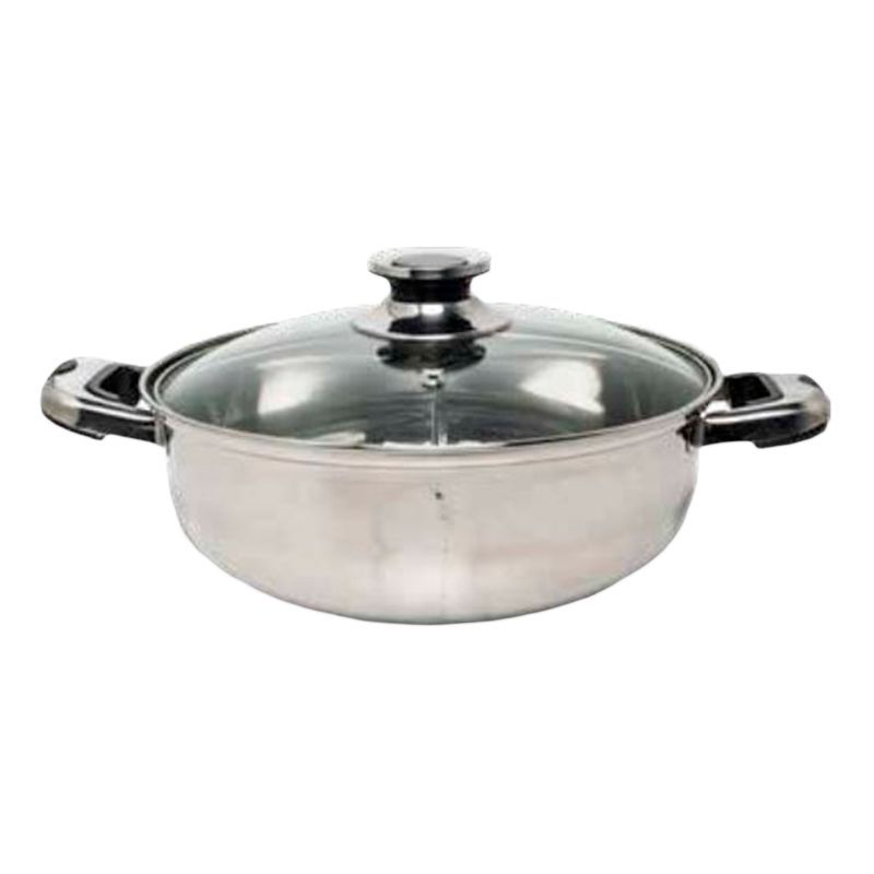Comprar ONLINE Olla para fondue, 2 divisiones. 32cm