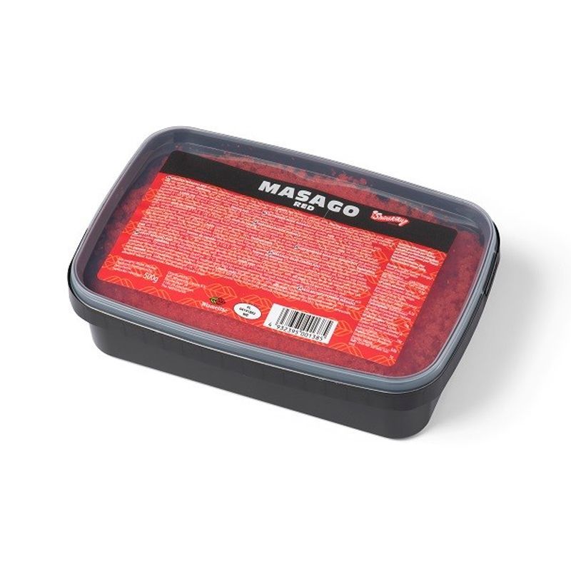 Comprar ONLINE Huevas Masago Rojo (SHIRAKIKU) 500g