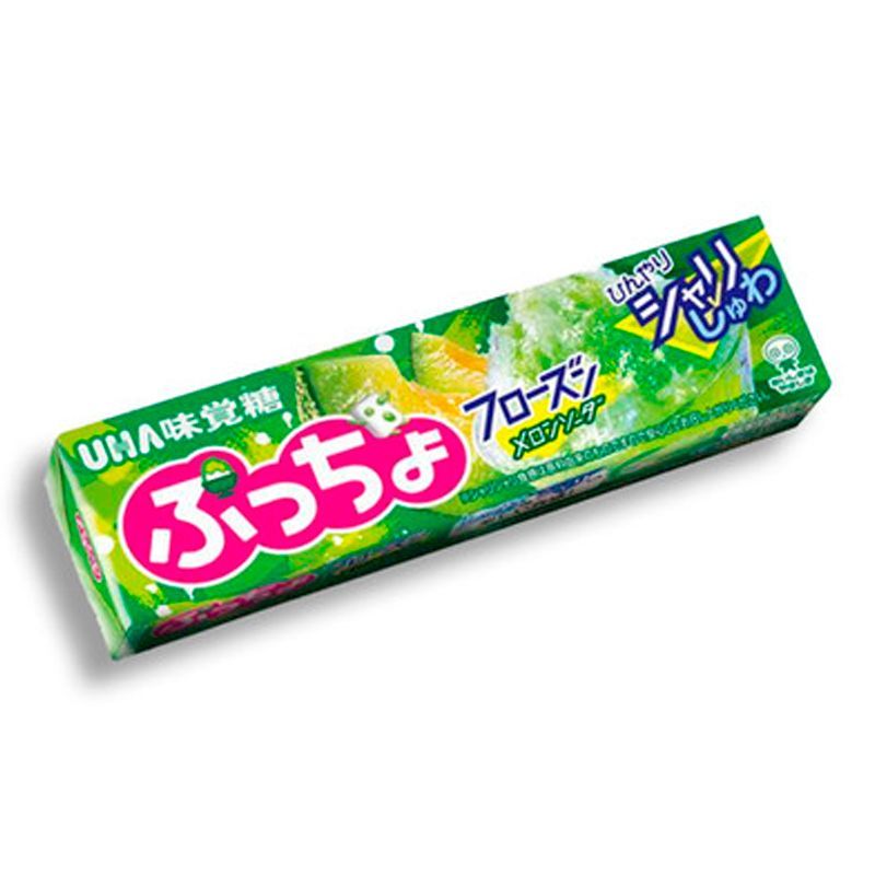 Comprar ONLINE Mikakuto pucho stick melón soda (UHA) 10g