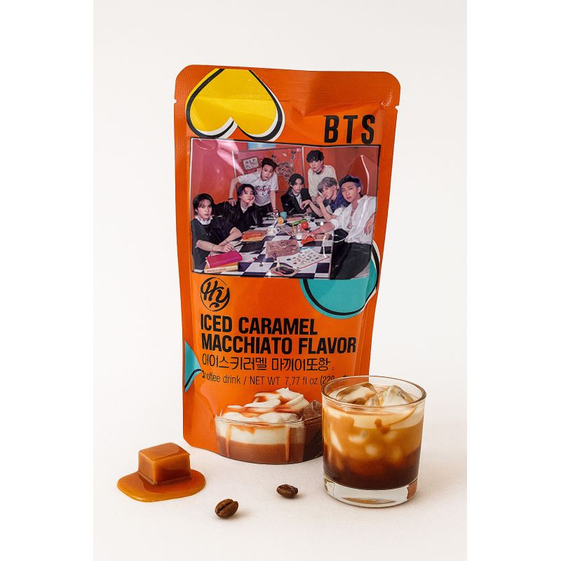 Comprar ONLINE Bebida café caramelo macchiato (HY BTS) 230ml
