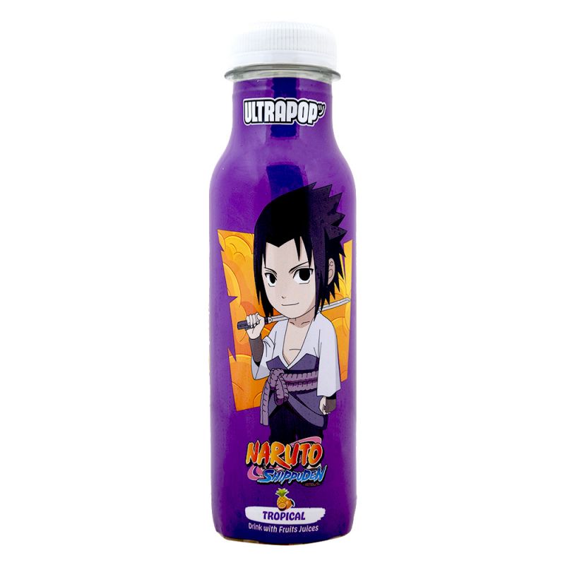 Comprar ONLINE Bebida s/frutas tropicales Sasuke Chibi (NARUTO) 330ml