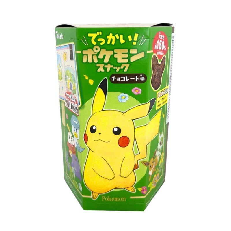 Comprar ONLINE Tohato Larger! Pokémon Snacks 74g